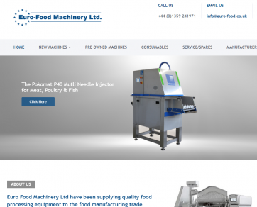 Euro Food Machinery Supply and Install Food Processing Equipment